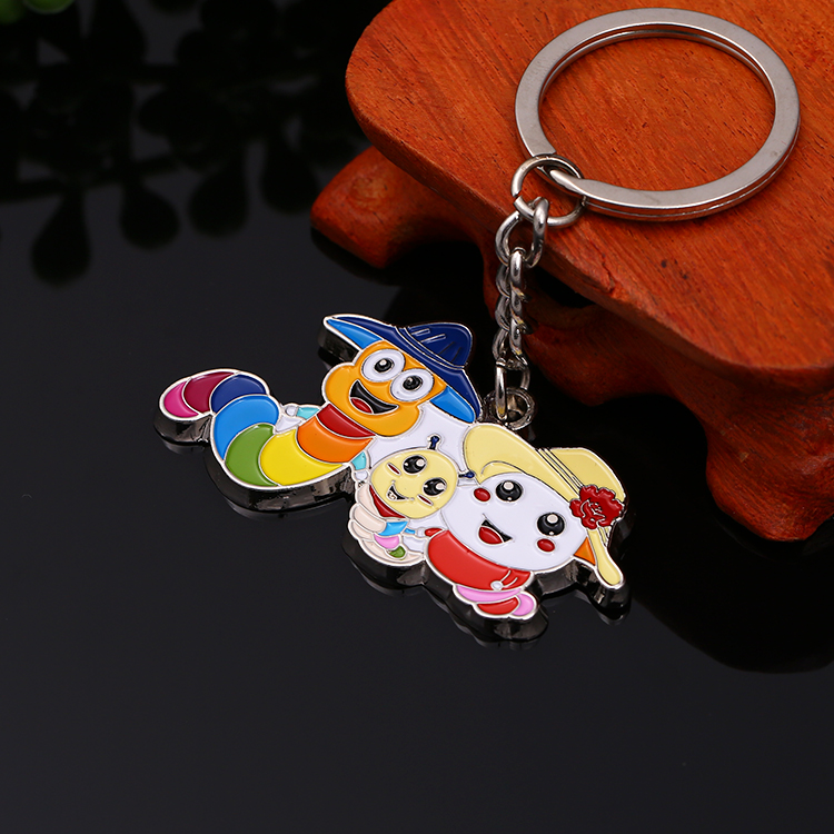 3d Anime Key Chain Acrylic Keychain Custom Medallion Pendant from China ...